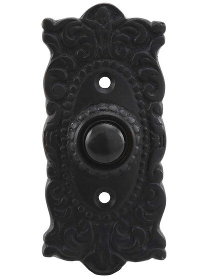 Victorian Decorative Doorbell Button in Oil-Rubbed Bronze | House of ...