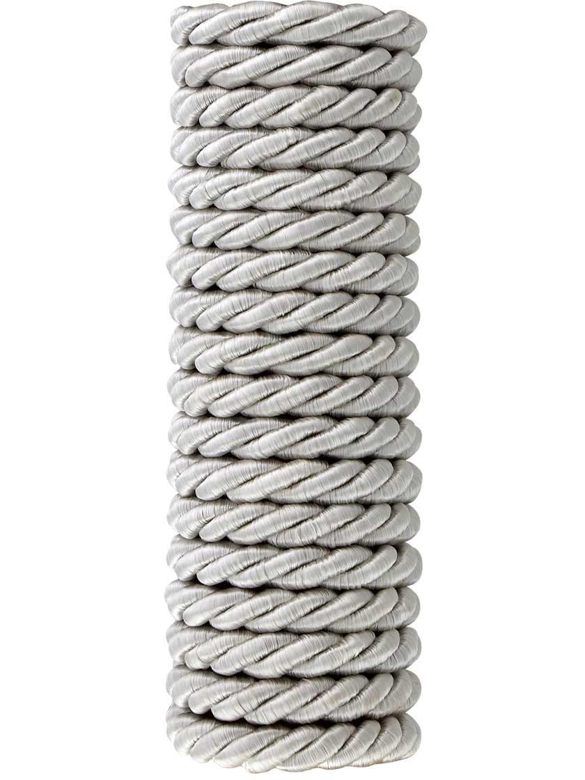 Triple-Strand Twisted Picture Hanging Cord - 1/4-inch Diameter in Ivory ...