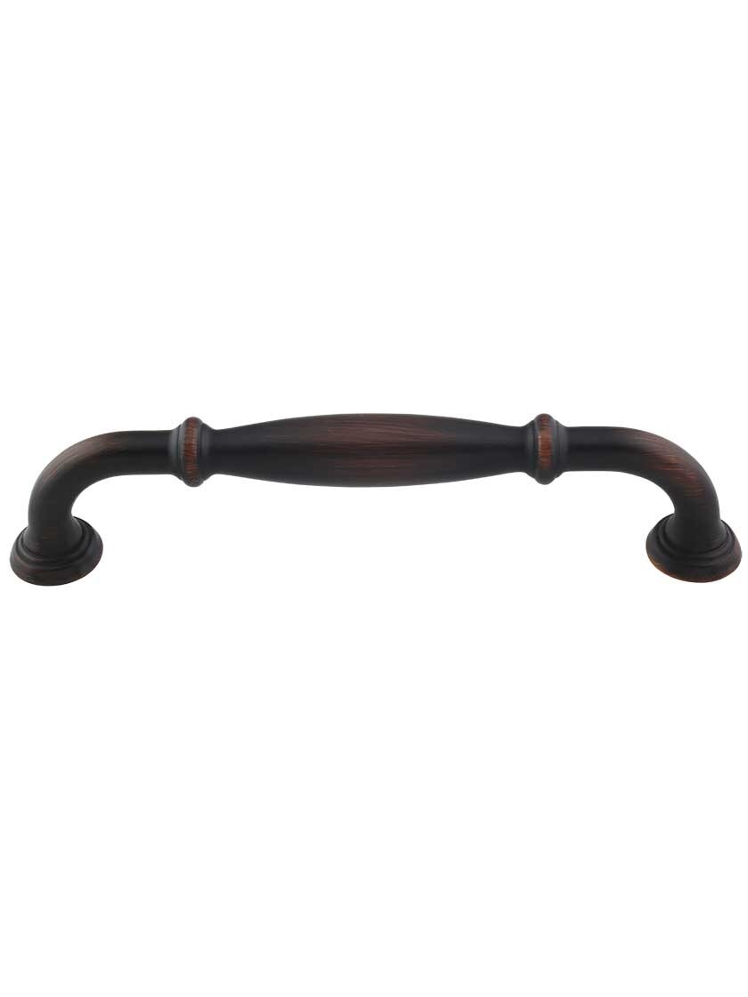 Tiffany Cabinet Pull - 5" Center-to-Center in Brushed Oil Rubbed Bronze | House of Antique Hardware