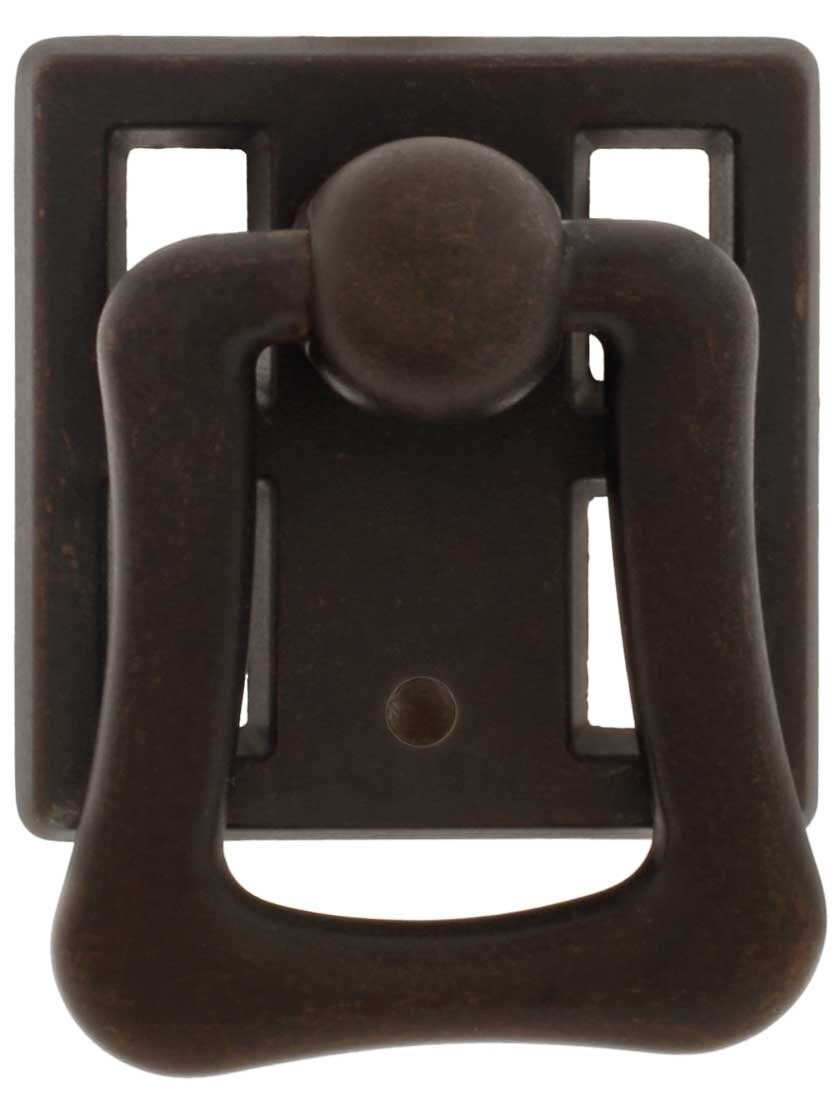 Mackintosh Ring Pull With Small Backplate In Oil Rubbed Bronze | House ...