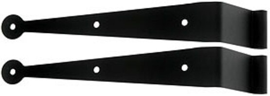 Pair of 10" Tapered Shutter Straps With 3 1/4" Offset | House of ...