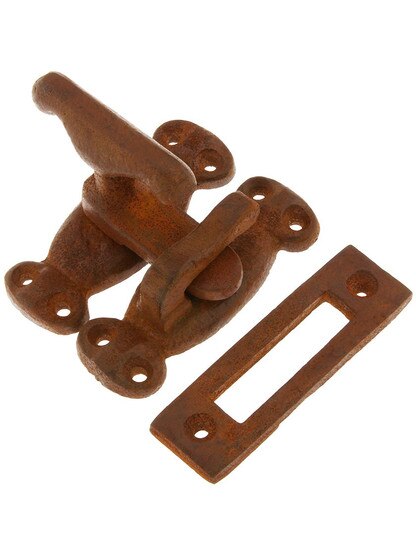 Medieval Iron Casement Window Latch In Rusted Iron | House of Antique ...