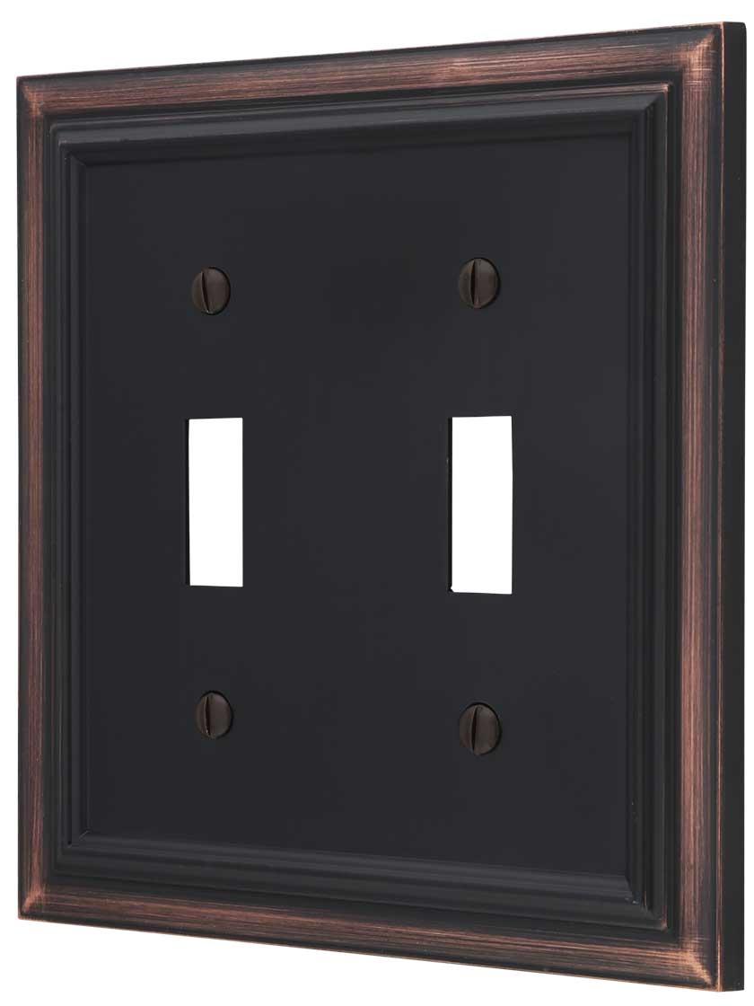 Georgian Double-Toggle Switch Plate | House of Antique Hardware