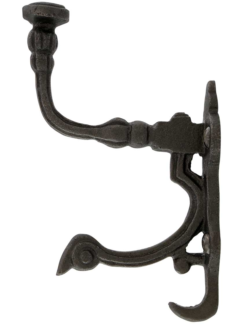 Small Decorative Cast-Iron Hook | House of Antique Hardware
