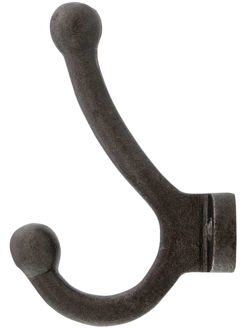 Small Classic Cast-Iron Hook | House of Antique Hardware