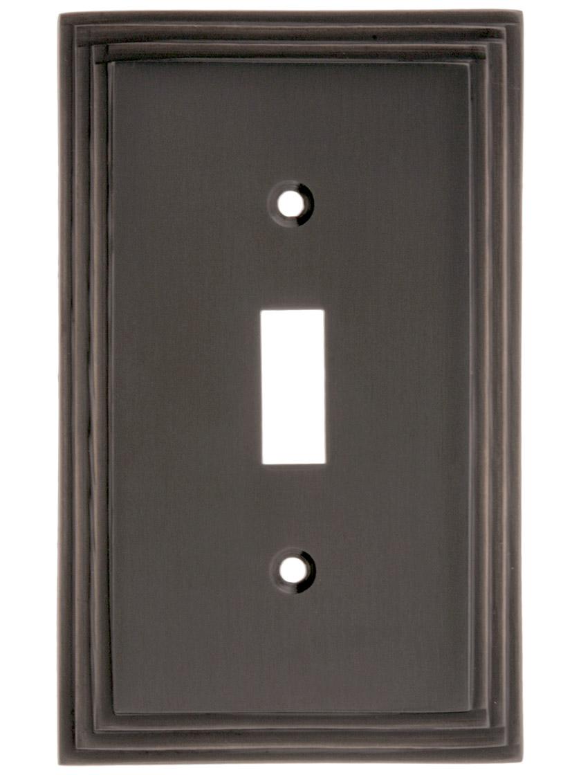 Mid-Century Toggle Switch Plate - Single Gang | House of Antique Hardware