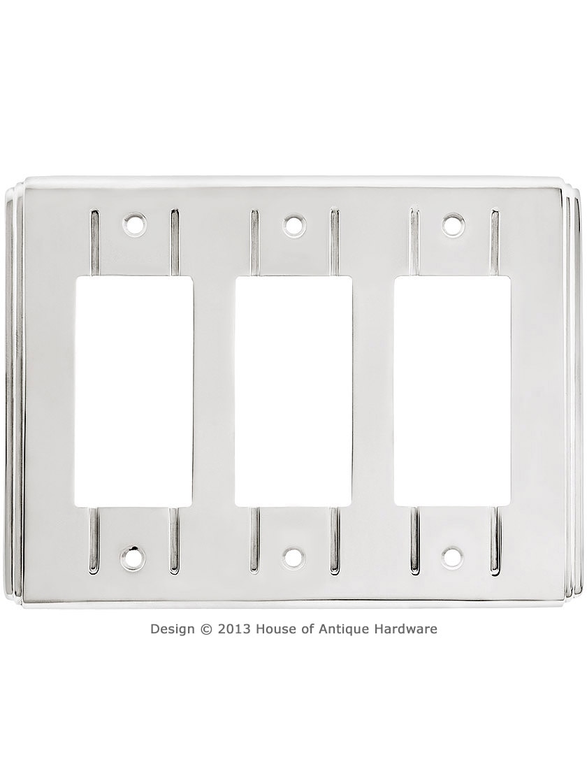 Streamline Deco GFI / Decora Cover Plate - Triple Gang | House of ...