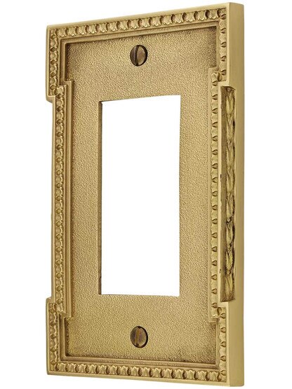 Neoclassical GFI Cover Plate | House of Antique Hardware