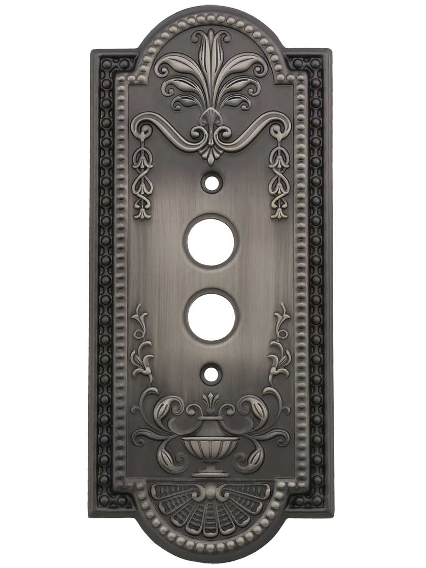 Como Single Push-Button Switch Plate | House of Antique Hardware