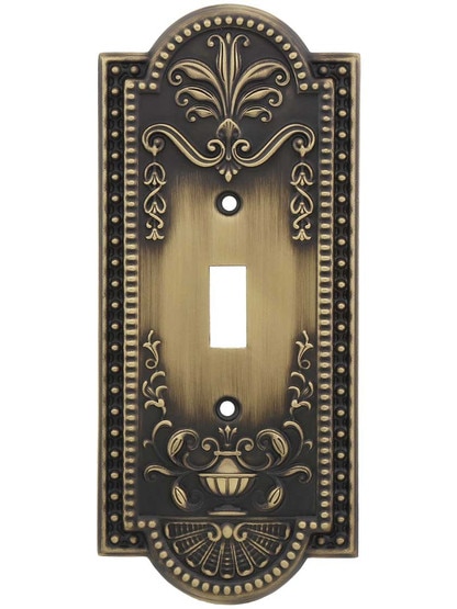 Como Single Toggle Switch Plate | House of Antique Hardware