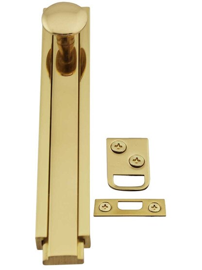 4" Contemporary Style Surface Bolt | House of Antique Hardware