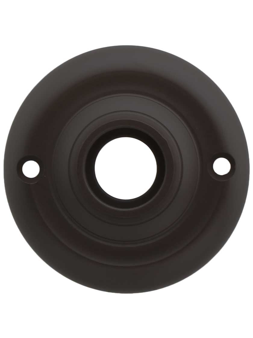 Forged-Brass Ringed Rosette - 2 1/4" Diameter | House of Antique Hardware