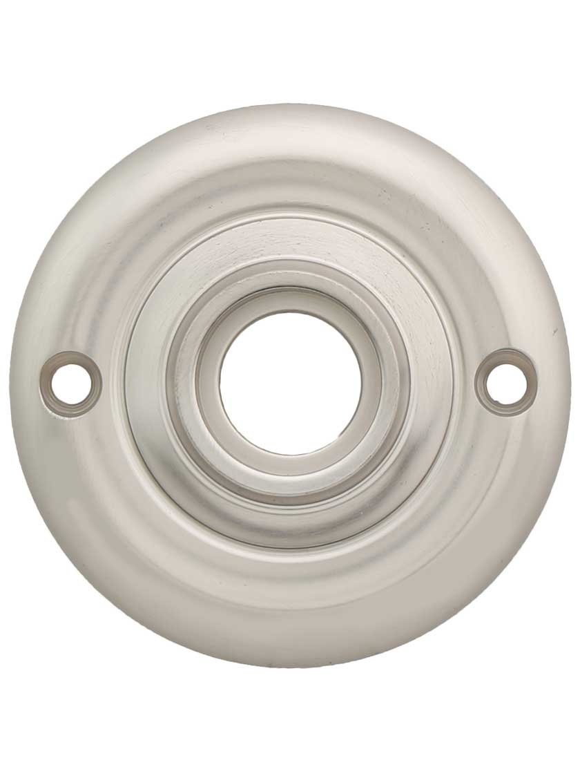 Forged-Brass Ringed Rosette - 2 1/4" Diameter | House of Antique Hardware