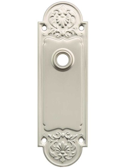 Regency Style Stamped-Brass Back Plate | House of Antique Hardware