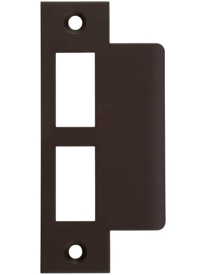 Solid Brass Mortise Lock Strike Plate - 1 5/8-Inch Extended Lip | House ...