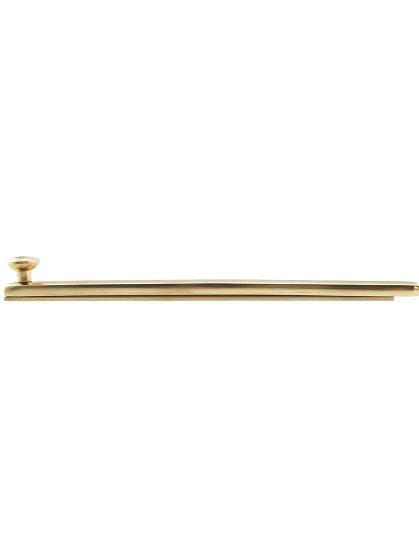 8" Contemporary Style Surface Bolt in Solid Brass | House of Antique ...