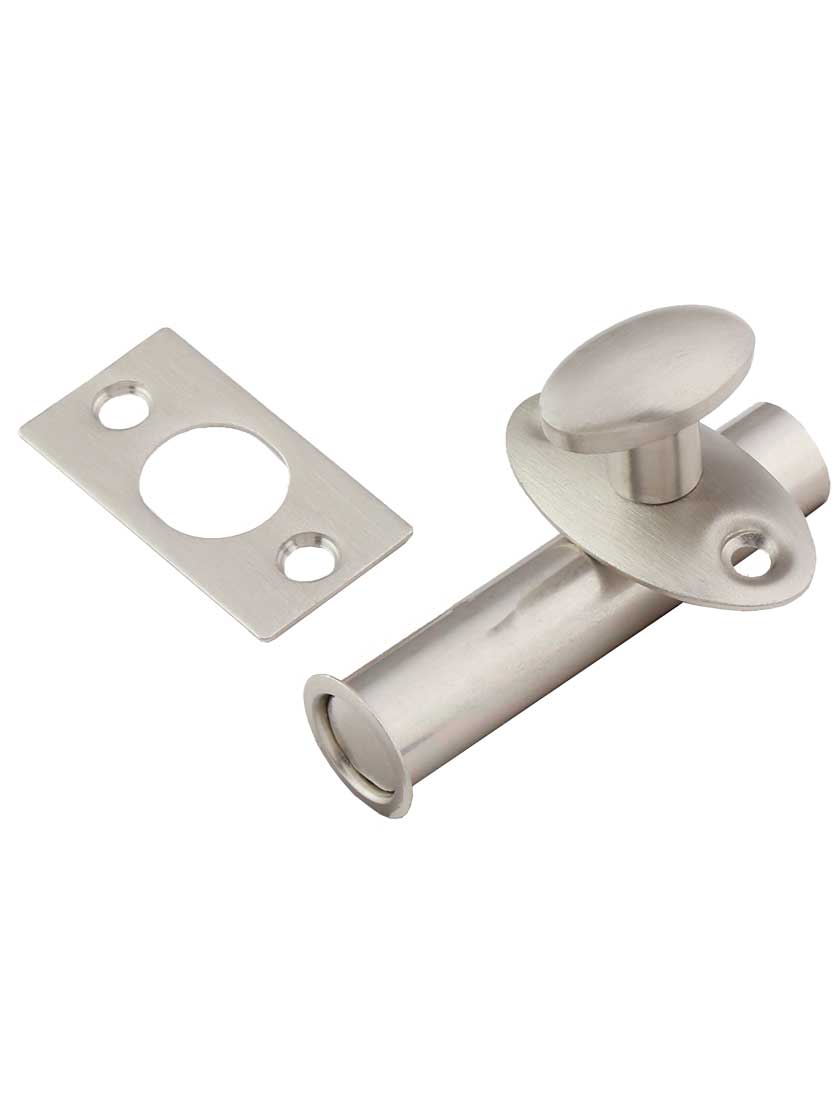 1 3/4" Backset Mortise Privacy Bolt in Solid Brass | House of Antique ...