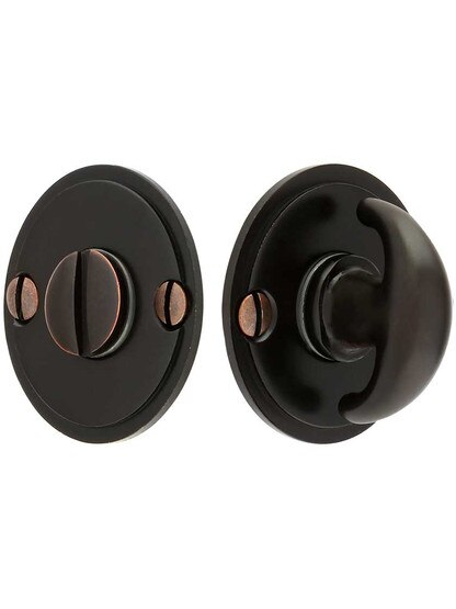 Thumb Turn Privacy Door Bolt - 2 3/8" Backset | House of Antique Hardware