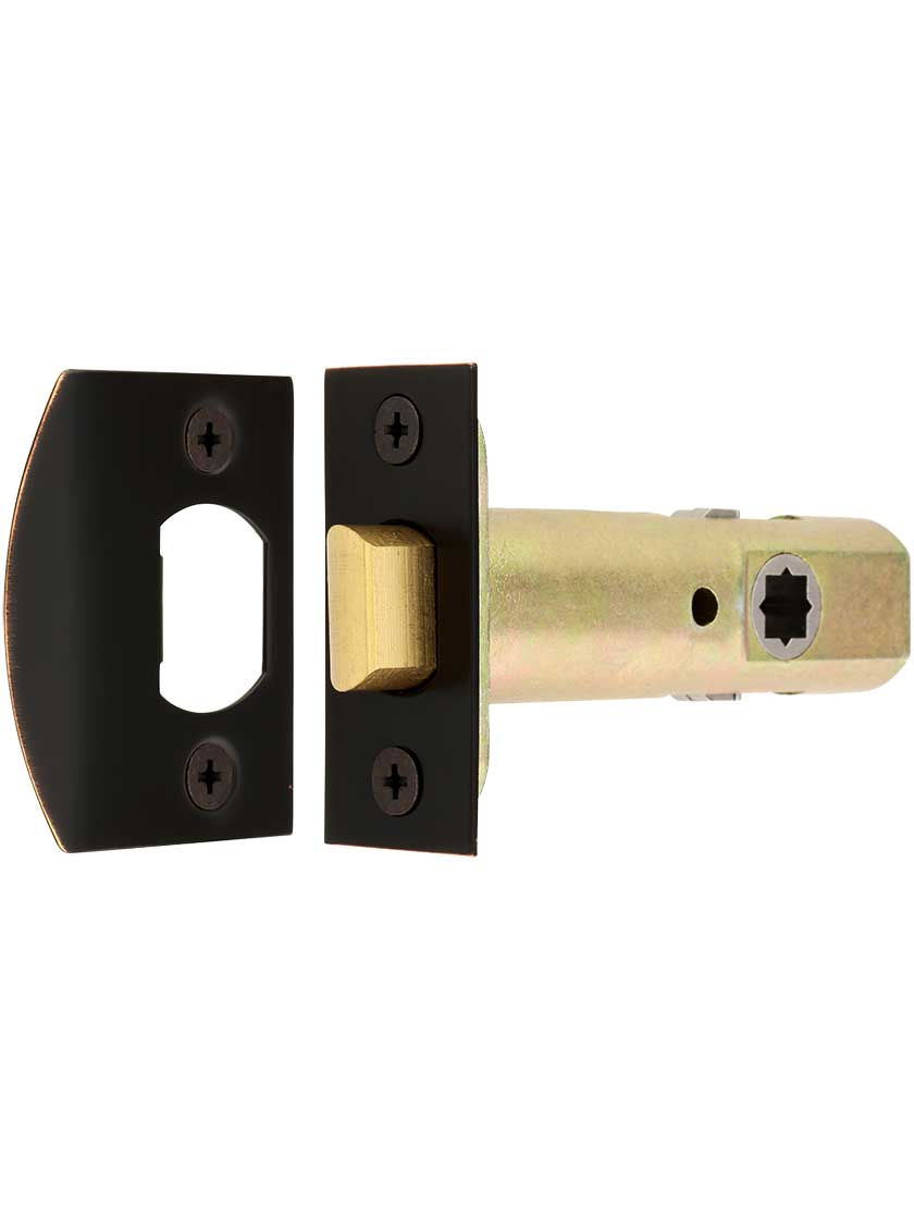 Premium Passage Tubular Door Latch with Solid Brass Face & Strike ...