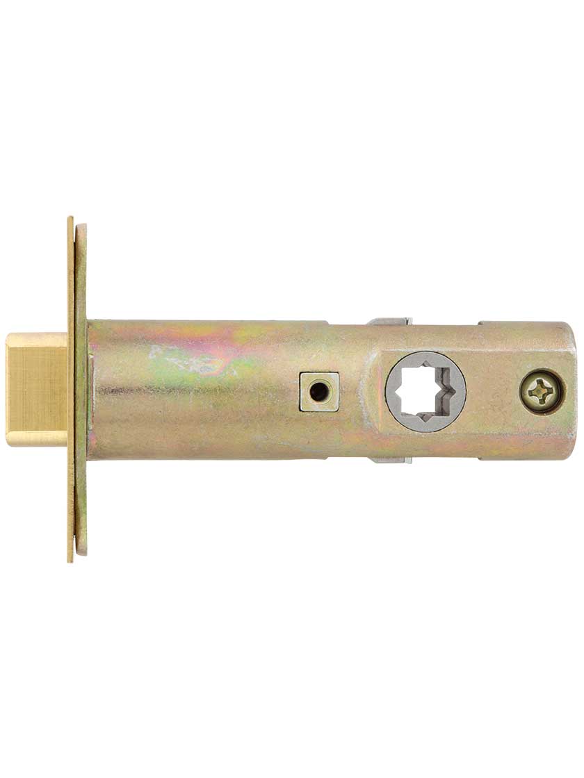 Premium Privacy Tubular Door Latch with Solid Brass Face & Strike ...