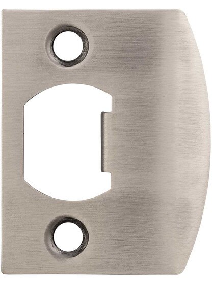 Solid Brass Full Lip Strike Plate with Square Corners | House of ...