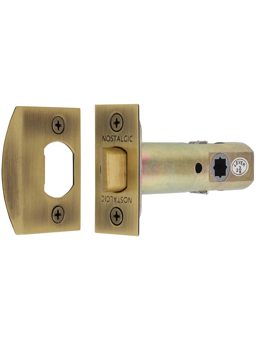 Standard Brass Passage Tubular Latch - 2 3/8-Inch Backset | House of ...