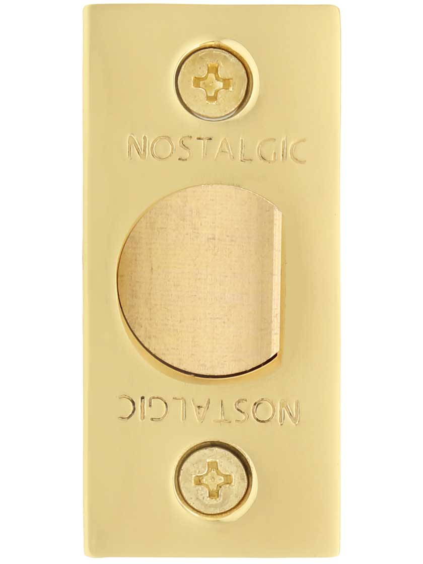 Standard Brass Passage Tubular Latch - 2 3/8-Inch Backset | House of ...