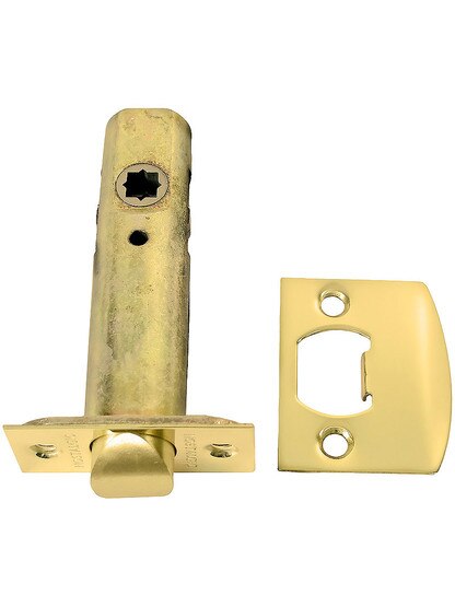 Non-Standard Brass Passage Tubular Latch - 2 3/4-Inch Backset | House ...