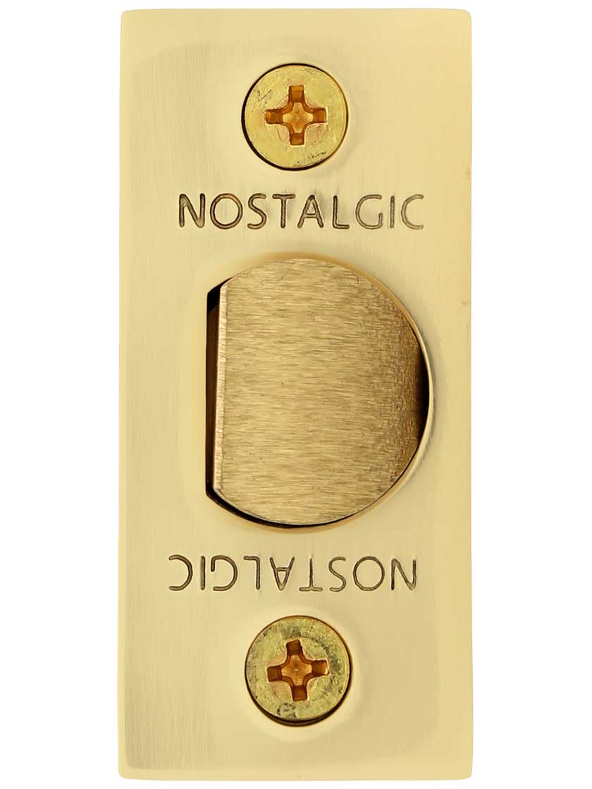 Non-Standard Brass Passage Tubular Latch - 2 3/4-Inch Backset | House ...