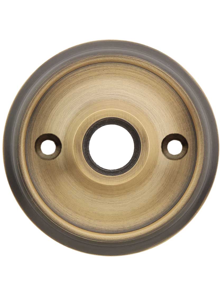 2 1/2" Classic Style Rosette With 5/8" Collar | House of Antique Hardware
