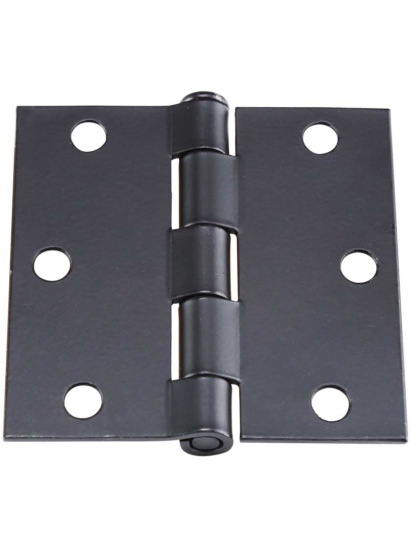 3" Solid Steel Hinge With Button Tips | House of Antique Hardware