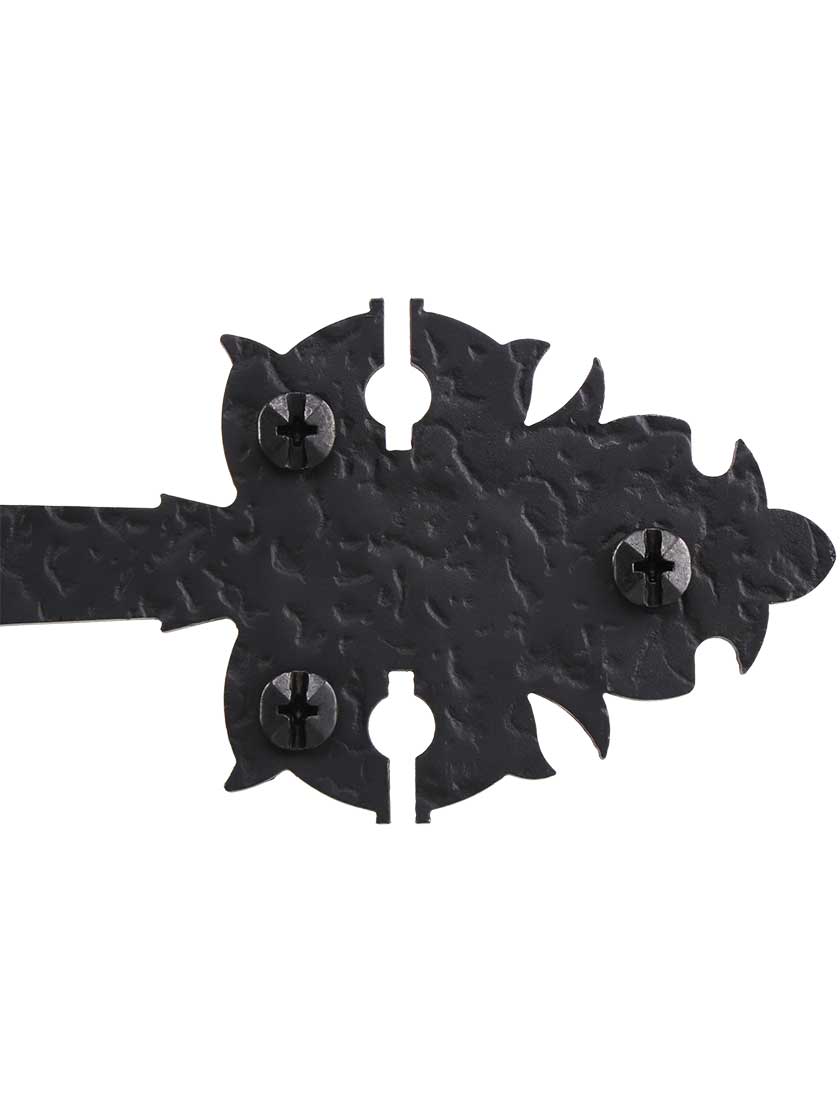 Rough Forged Iron Dummy Hinge Strap With Simple Warwick Design | House ...