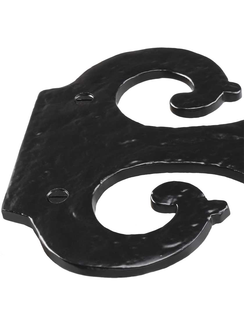 Heavy Cast Iron Dummy Strap With Ornate Scroll Design | House of ...