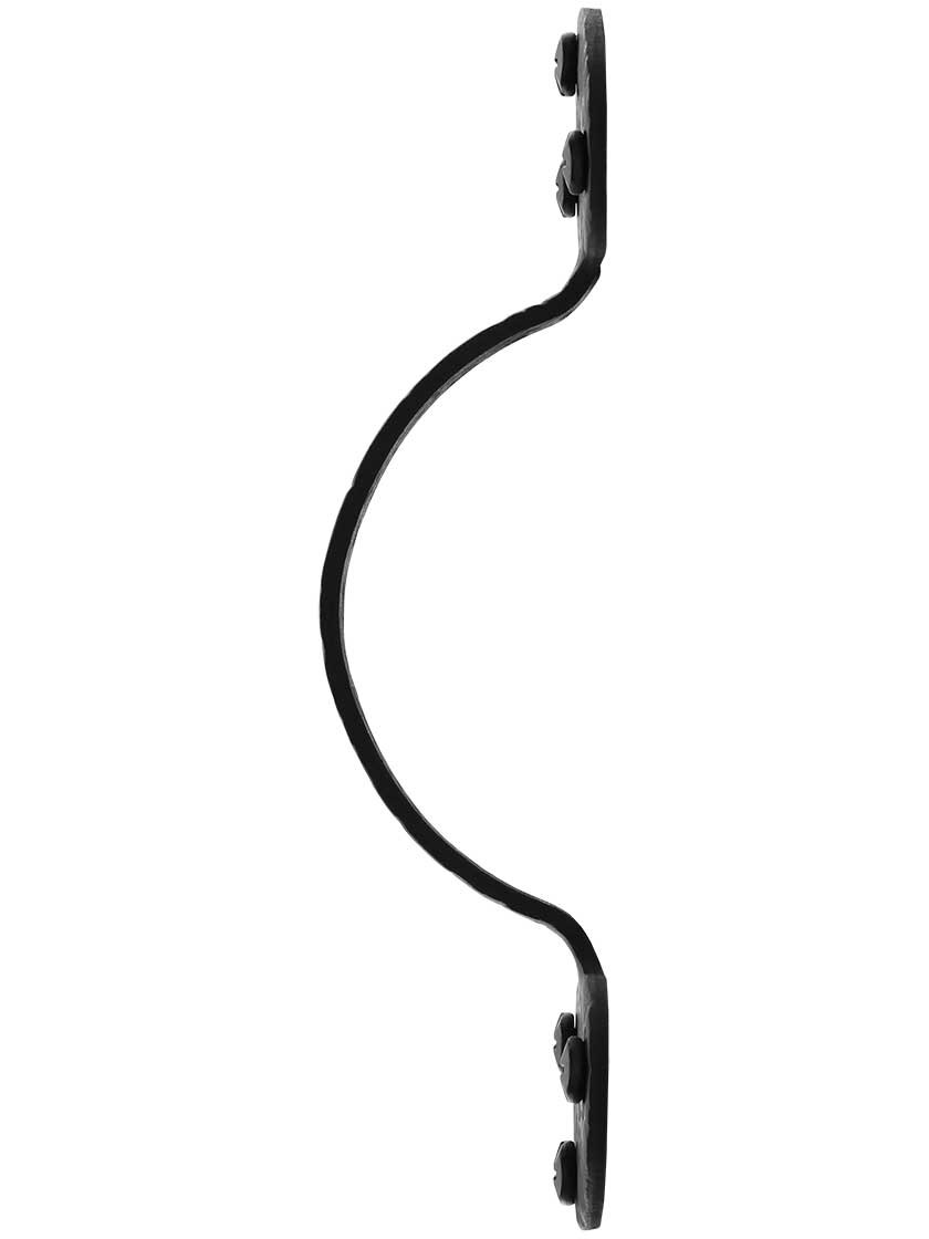 6 3/4" Forged Iron Pull With Bean Tips | House of Antique Hardware