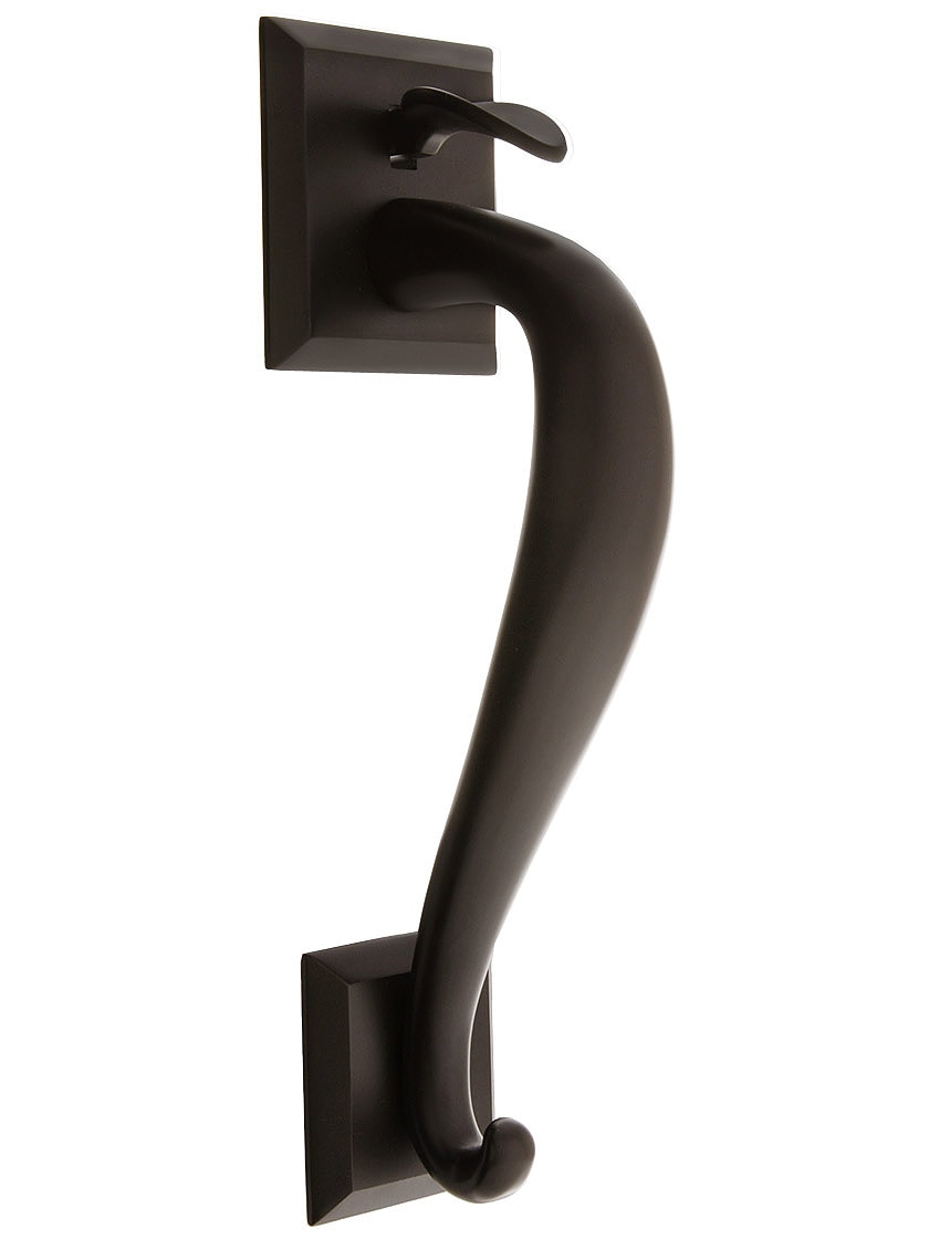 Large Door Handle with Thumb Piece | House of Antique Hardware