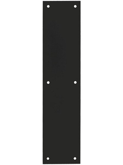 15" Commercial Push Plate In Solid Wrought Brass | House of Antique ...