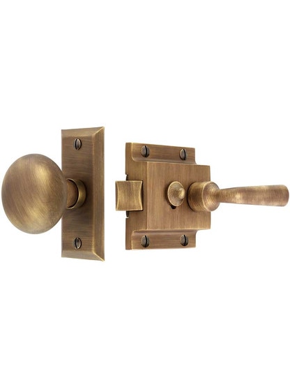 Early 20th Century Reproduction Screen Door Latch Set | House of ...