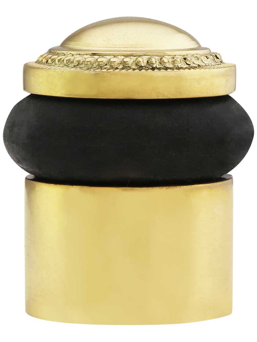 Beaded Post Floor Mount Door Stop | House of Antique Hardware