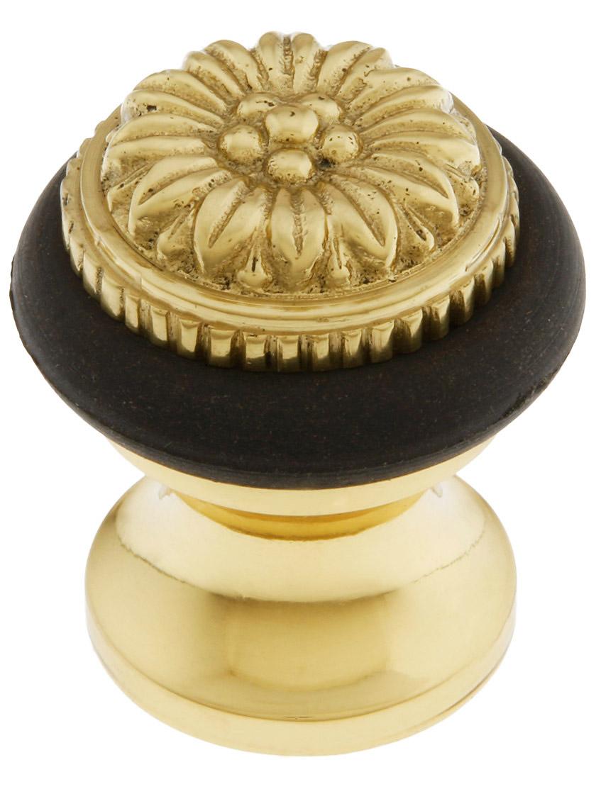 Decorative Post Floor Mounted Door Stop | House of Antique Hardware