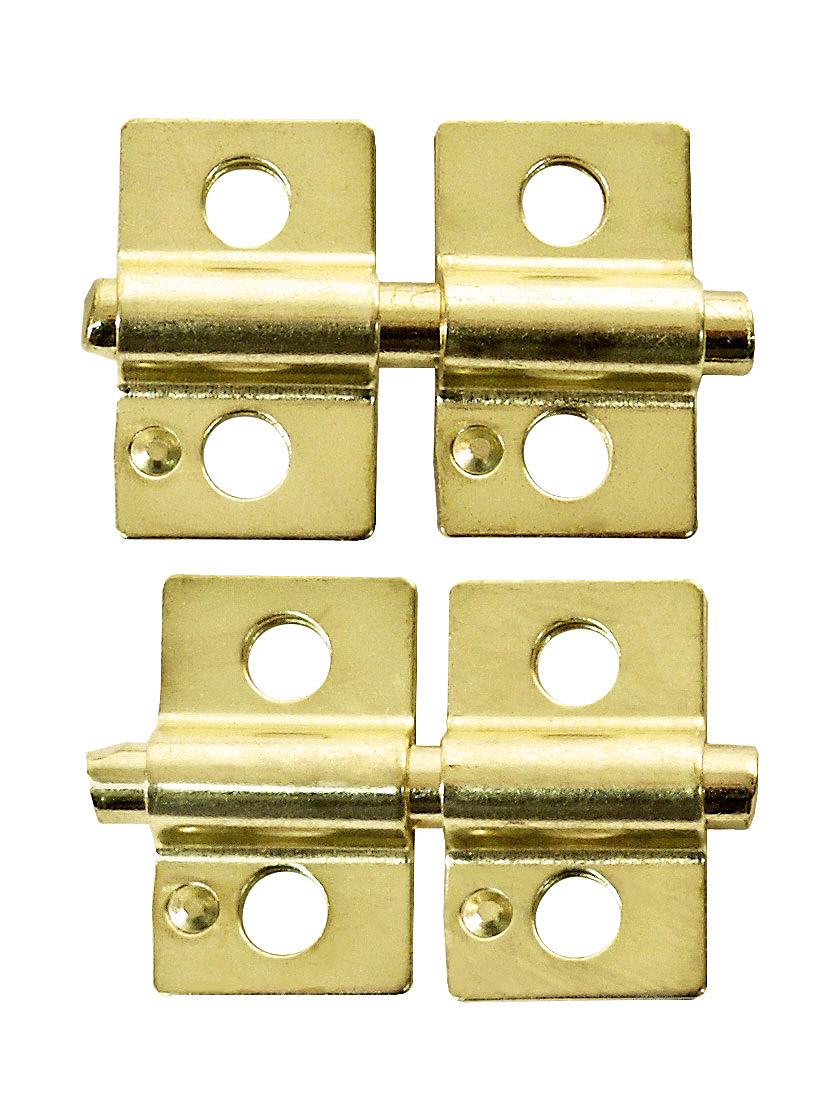 3/4" x 1 1/4" Pair of Mirror Mounting Friction Hinges | House of ...