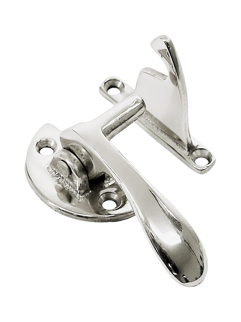 Solid Brass Offset Left-Hand Hoosier Latch - 3/8" Offset | House of ...