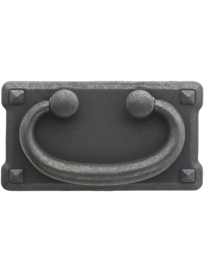 Large Mission-Style Horizontal Drawer Pull - 3" Center-to-Center ...