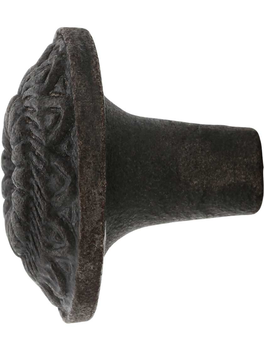 Solon Cast-Iron Cabinet Knob - 1 5/16" Diameter | House of Antique Hardware