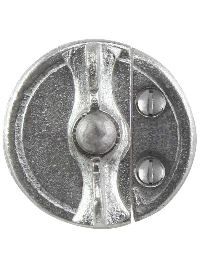 Small Turn Button with Back Plates - 1 9/16" Diameter | House of ...