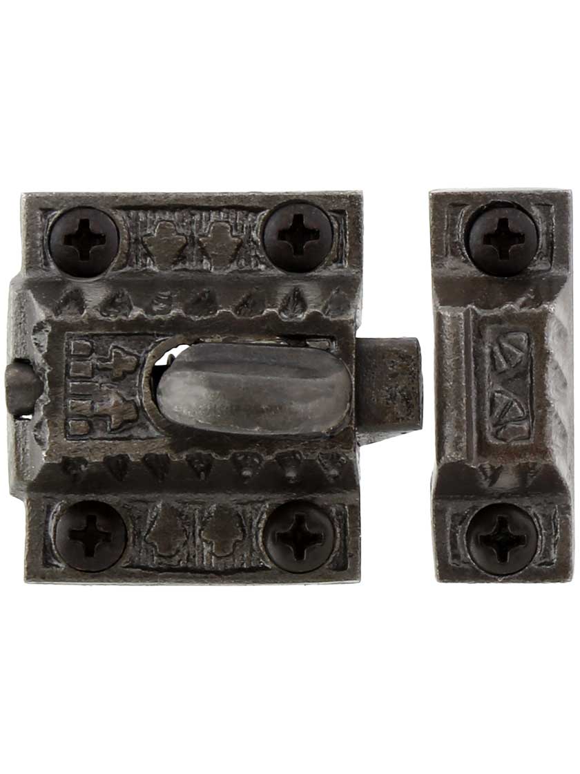 Eastlake Mini Latch - 2" x 1 1/2" | House of Antique Hardware