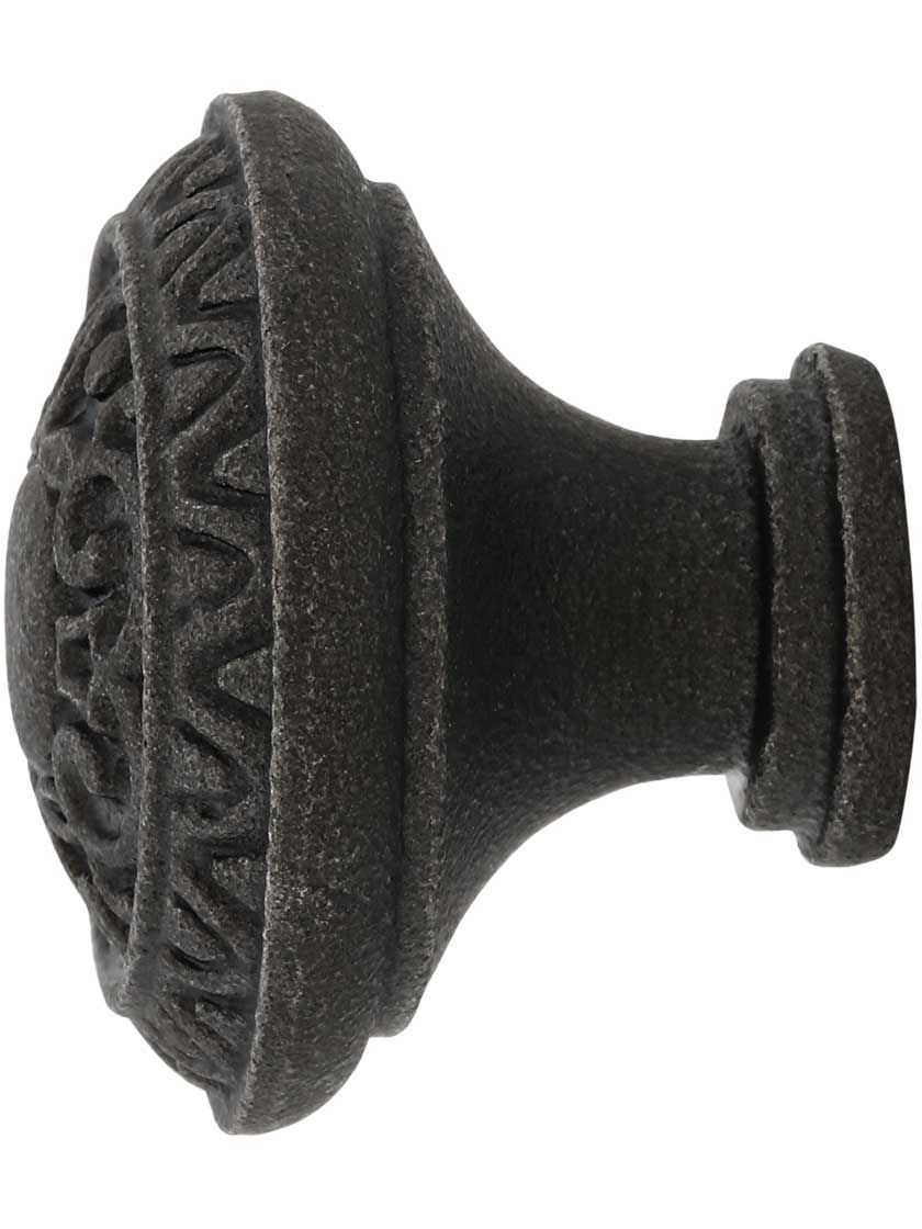 Mantua Pattern Cast-Iron Cabinet Knob | House of Antique Hardware