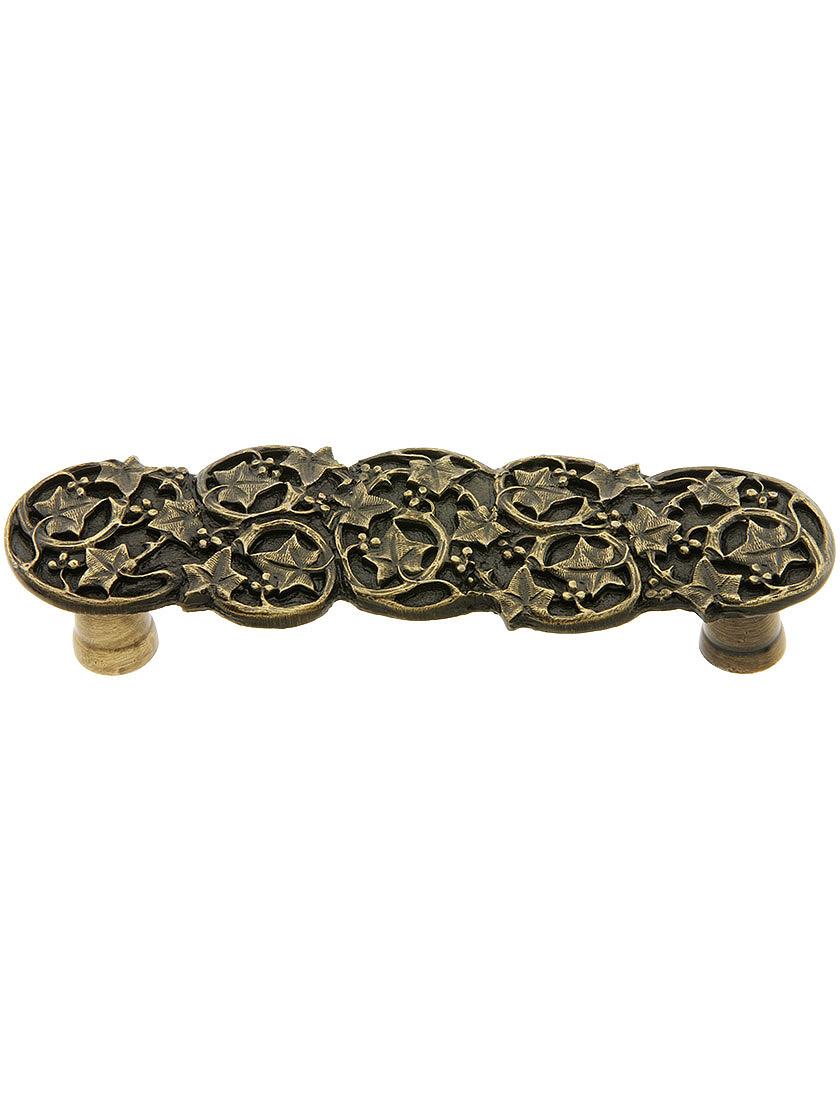 Ivy Leaf Drawer Pull - 3" Center to Center | House of Antique Hardware