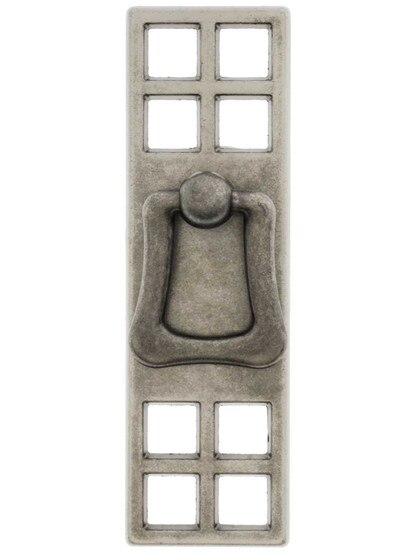 Mackintosh Ring Pull With Pierced Backplate | House of Antique Hardware