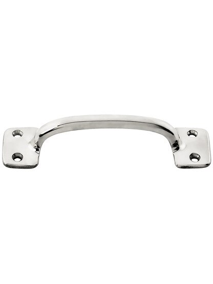 4-Inch on Center Solid Brass Handle With Choice of Finish | House of ...