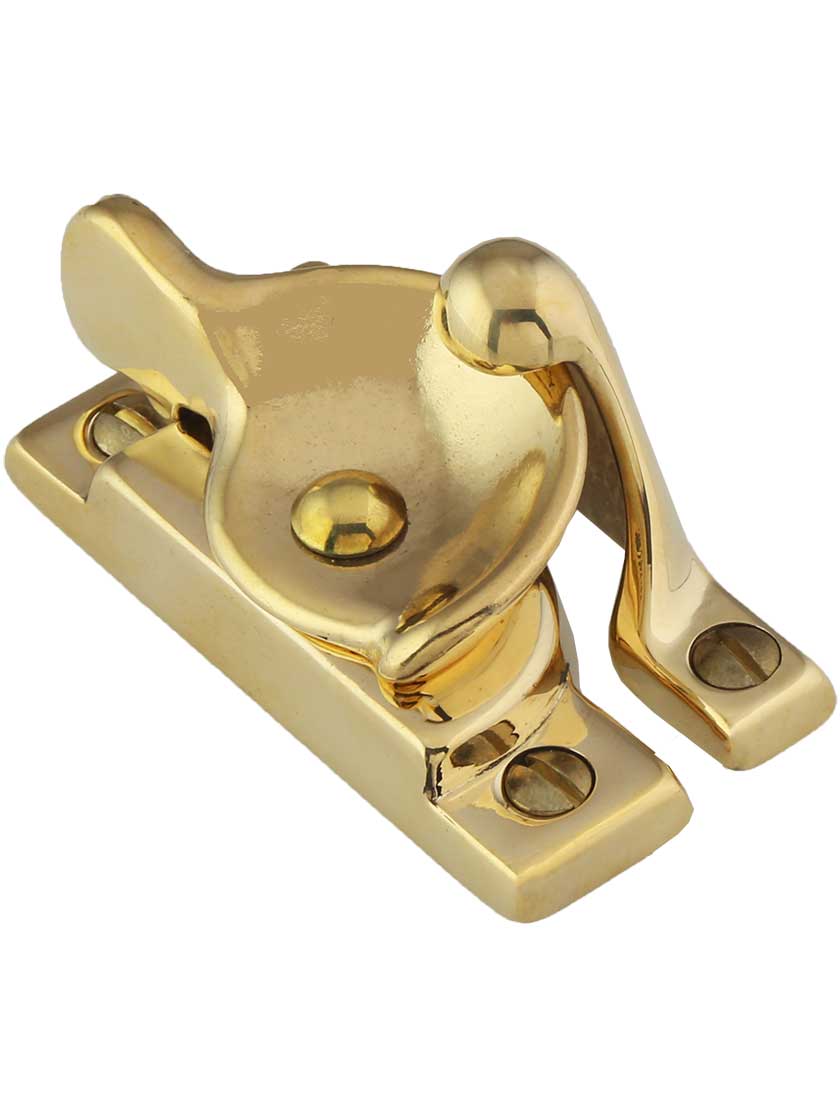 Solid-Brass Crescent Sash Lock | House of Antique Hardware